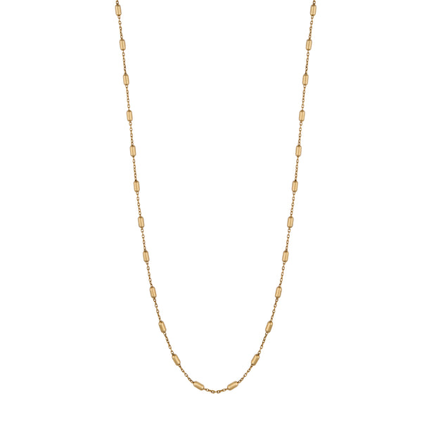 14KY Capsule Chain - Maura Green - Susan Saffron Jewelry